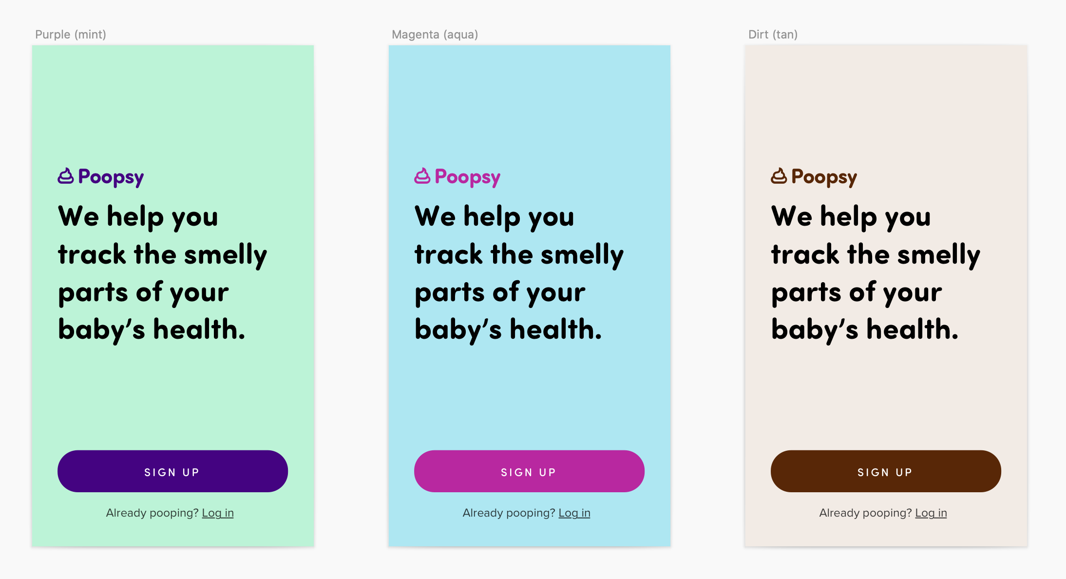What building a prototype baby poop app taught me about design systems | Andrew McGill
